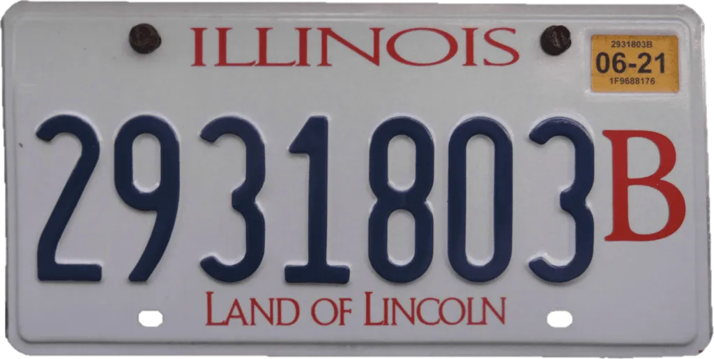 il number plate